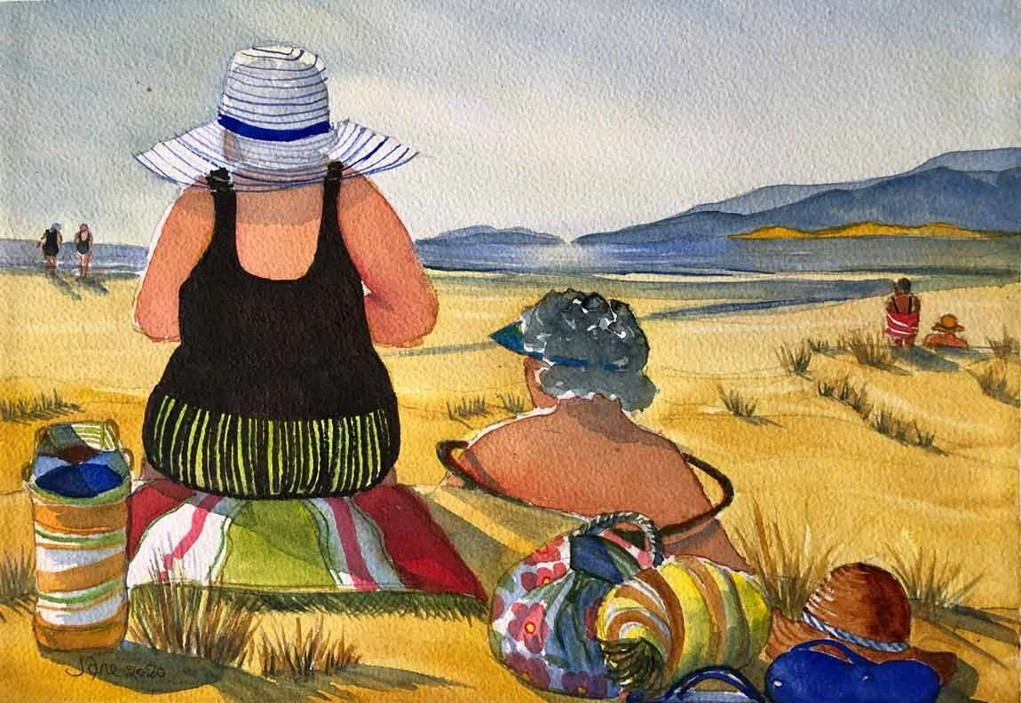 Watercolour Artist - Jane Smith - Tasman - Nelson - New Zealand