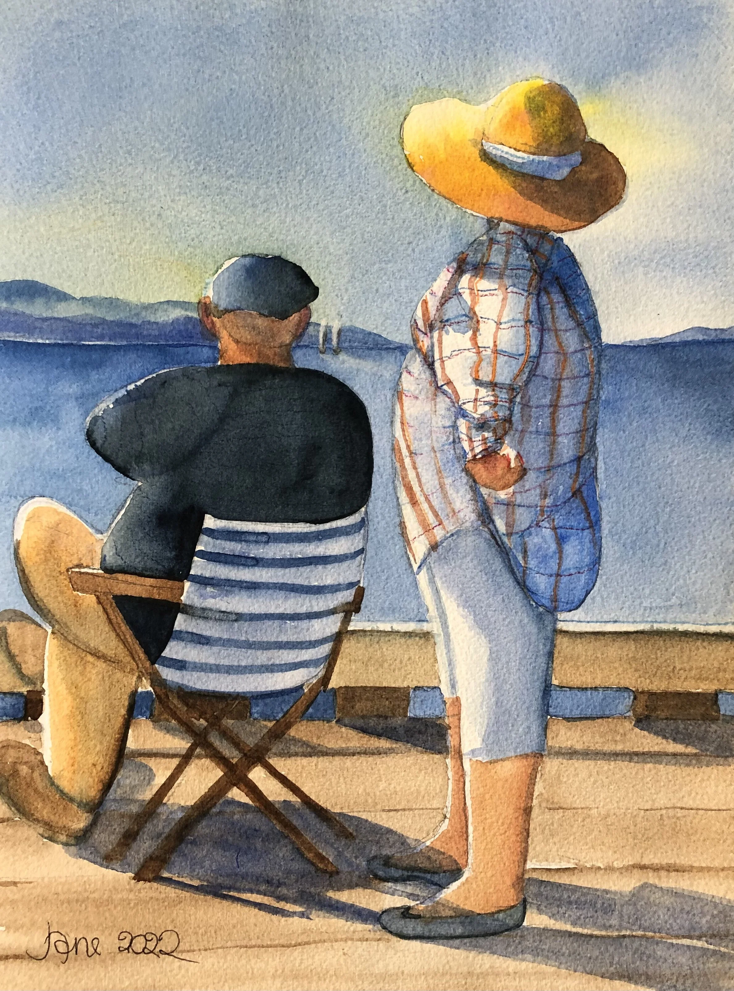 Watercolour Artist - Jane Smith - Tasman - Nelson - New Zealand