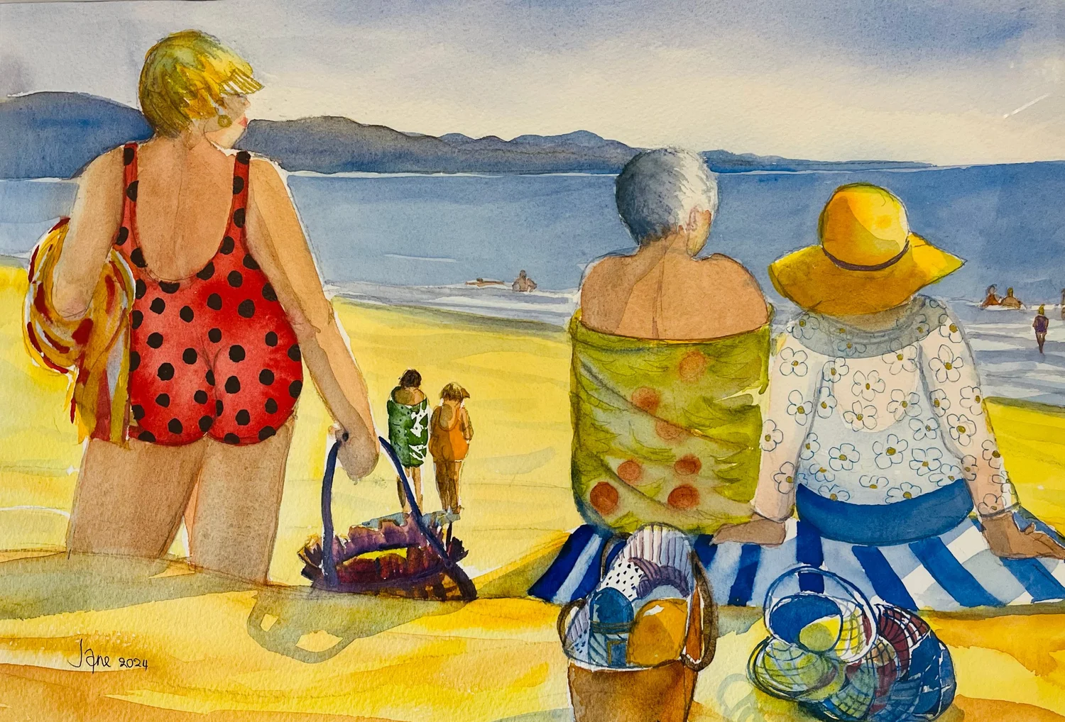 Watercolour Artist Nelson - Jane Smith - Tasman - Nelson - New Zealand