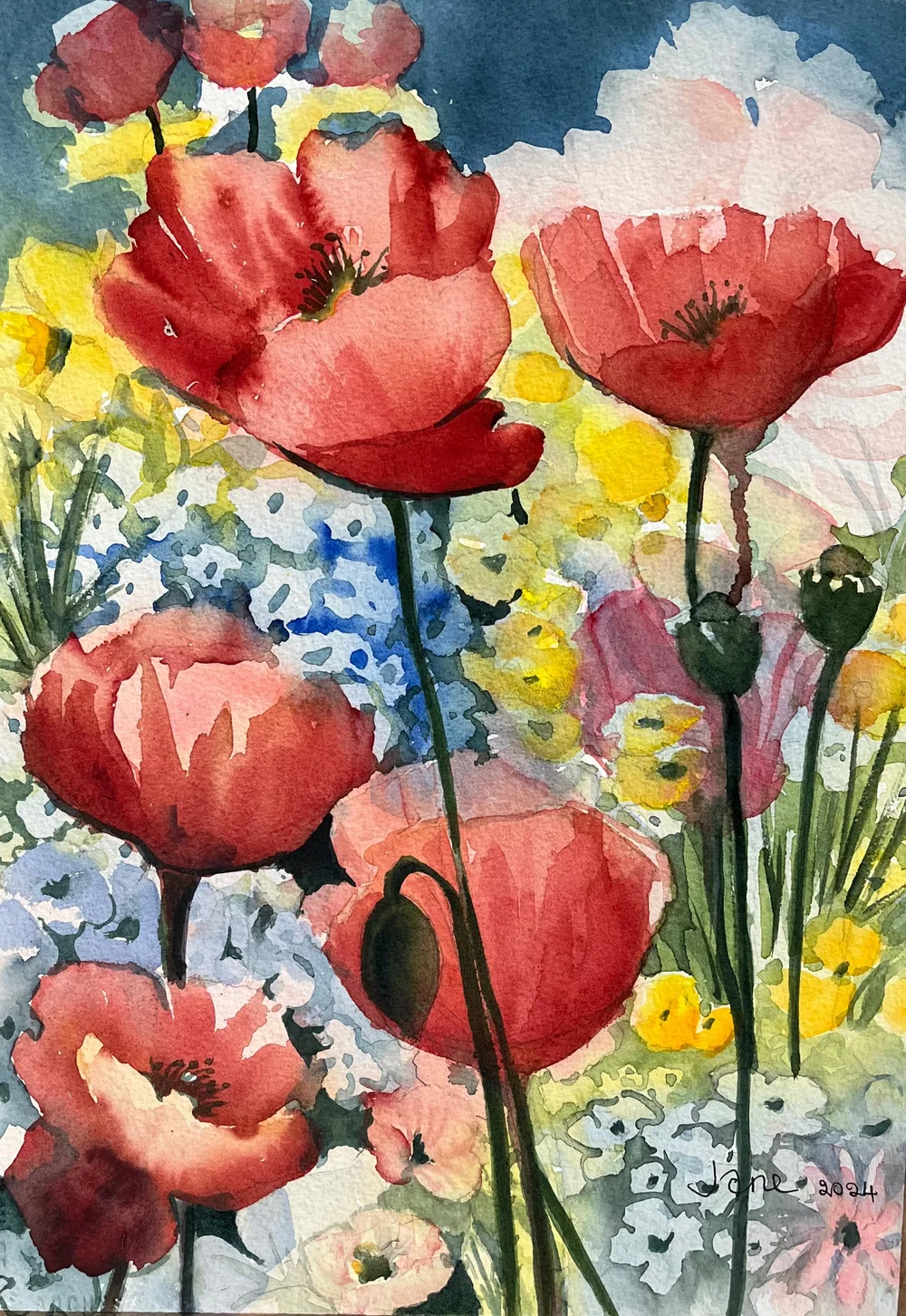 Watercolour Artist Nelson - Jane Smith - Tasman - Nelson - New Zealand