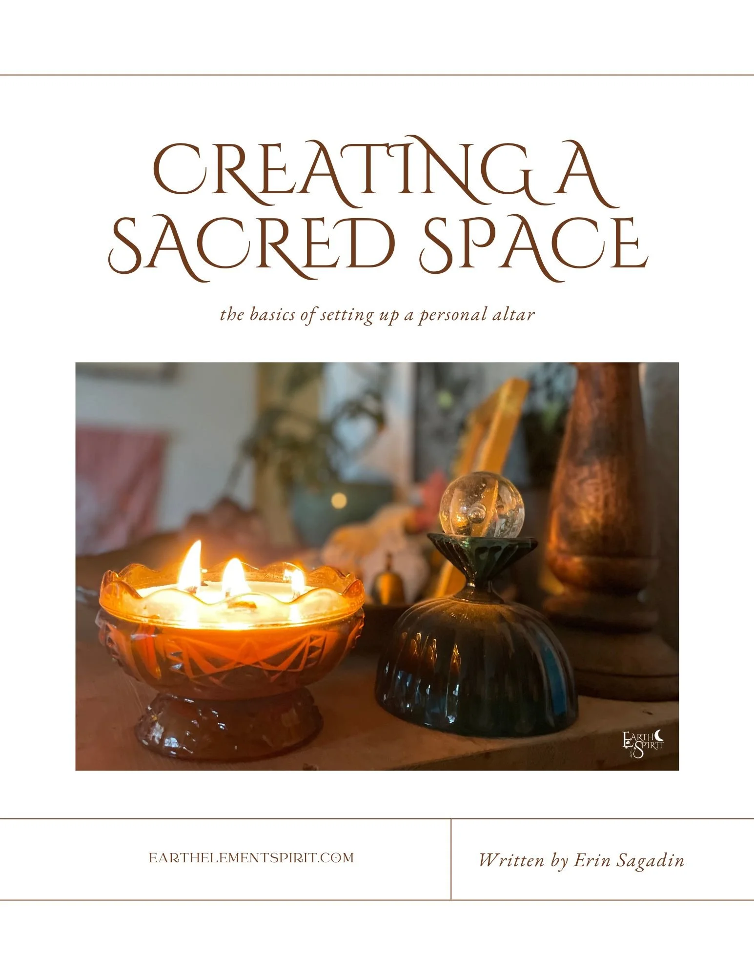 Altar Basics Companion Workbook — Earth Spirit
