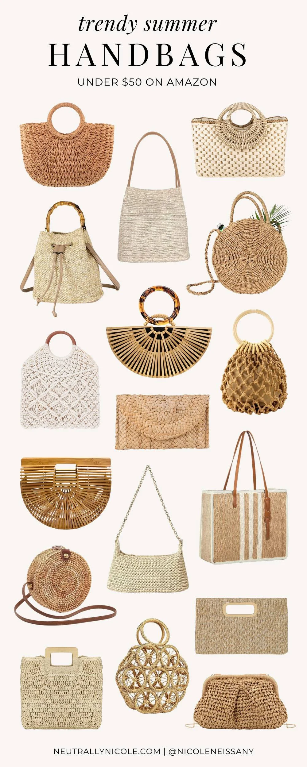 The Best Summer Bags From Amazon for Under $50