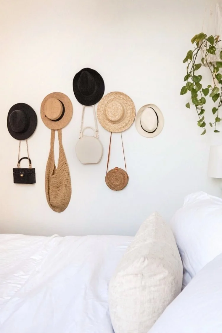 How To Make A Hat Wall (In 3 Easy Steps) — Neutrally Nicole