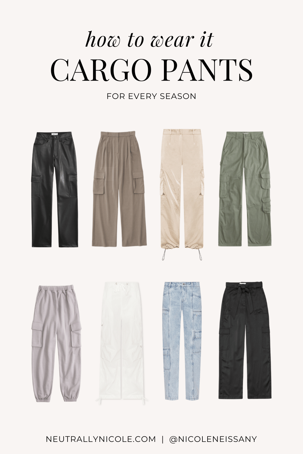 How To Style Cargo Pants For Every Season