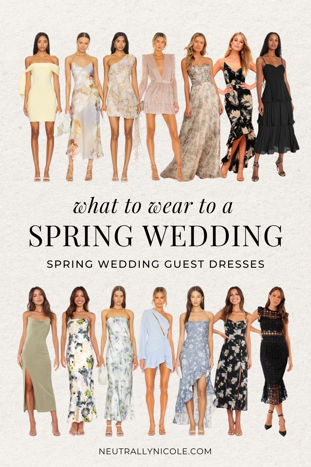 Best-Dressed Guest: 2025 Spring Wedding Guest Dresses