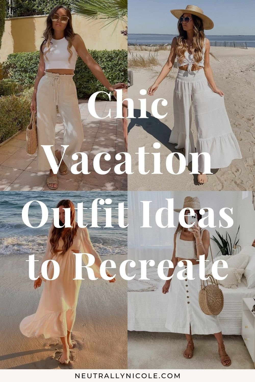 Chic Vacation Outfit Ideas That'll Make You Book a Getaway ASAP