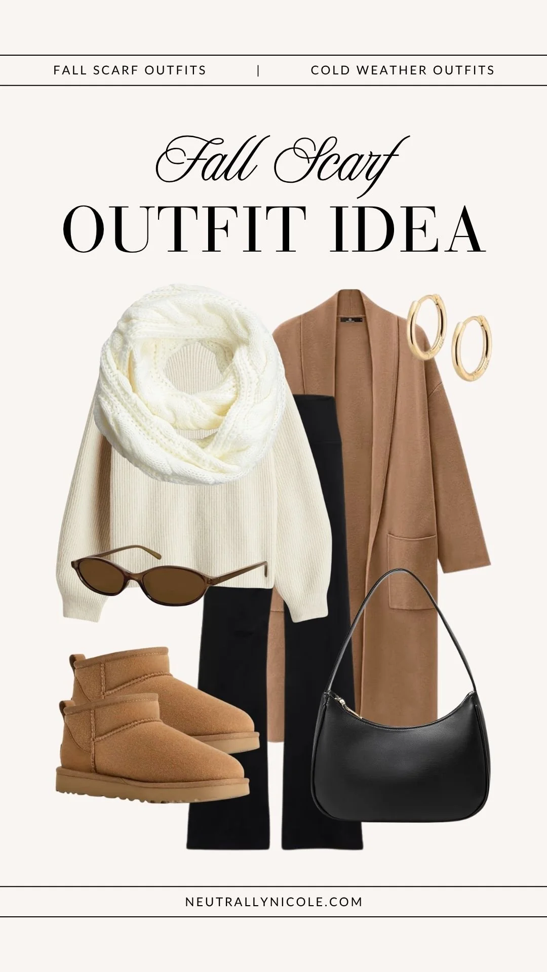 Stylish Ways to Wear a Scarf + Outfit Ideas for Cold Weather
