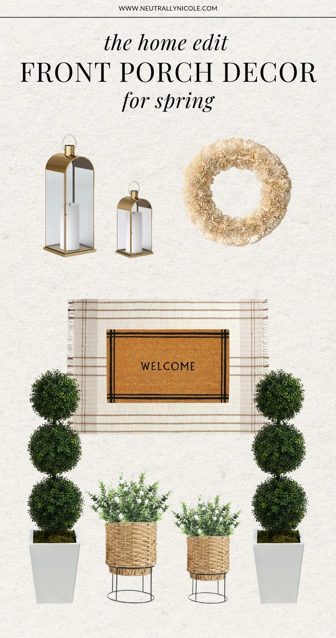 Spring Front Porch Decor Ideas