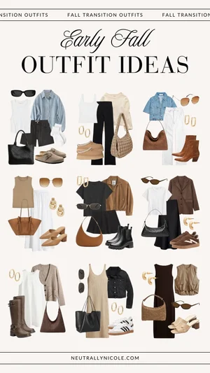 Fall Transition Outfits to Wear When It's Still Hot Out