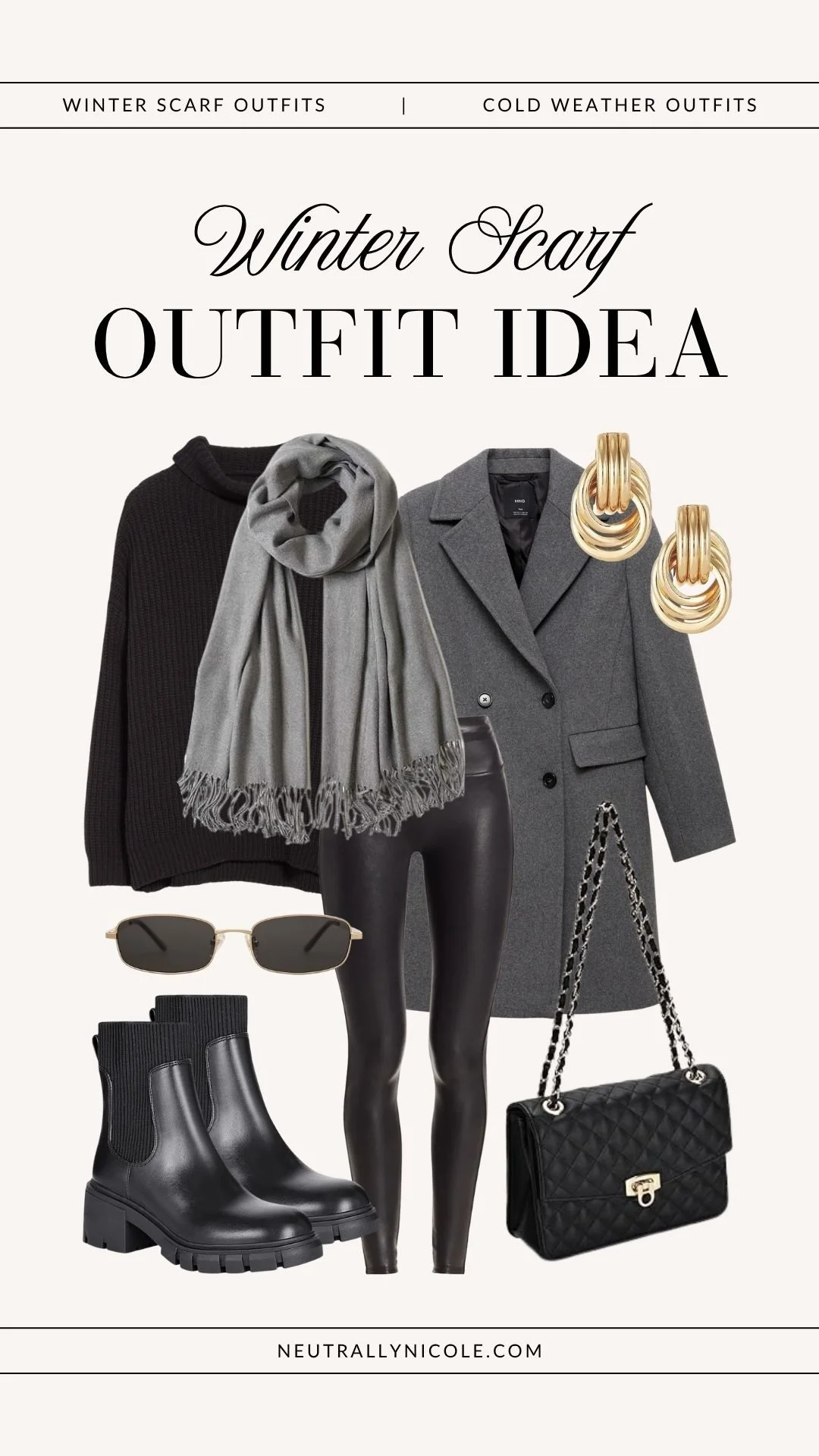 Stylish Ways to Wear a Scarf + Outfit Ideas for Cold Weather