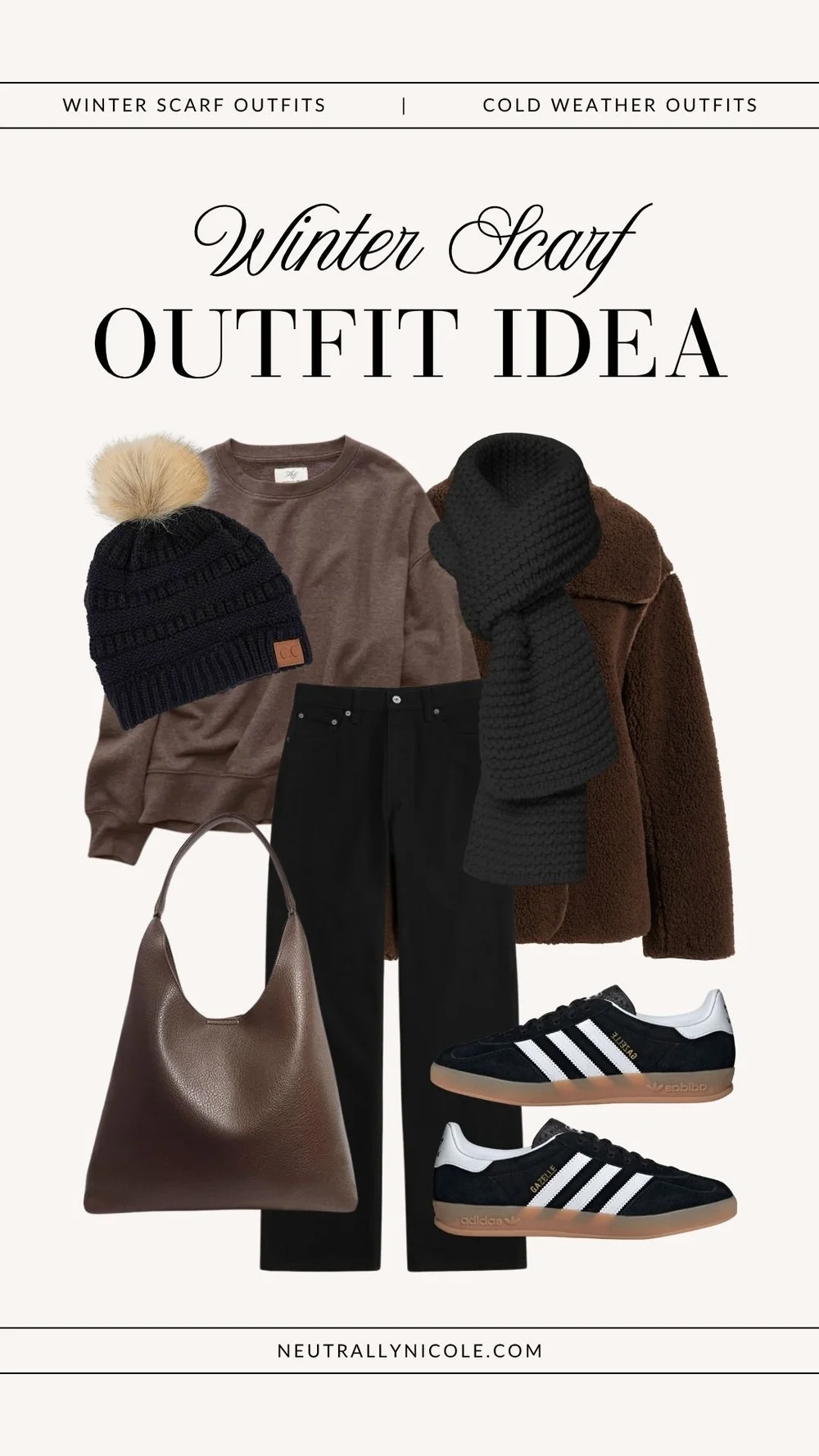 Stylish Ways to Wear a Scarf + Outfit Ideas for Cold Weather