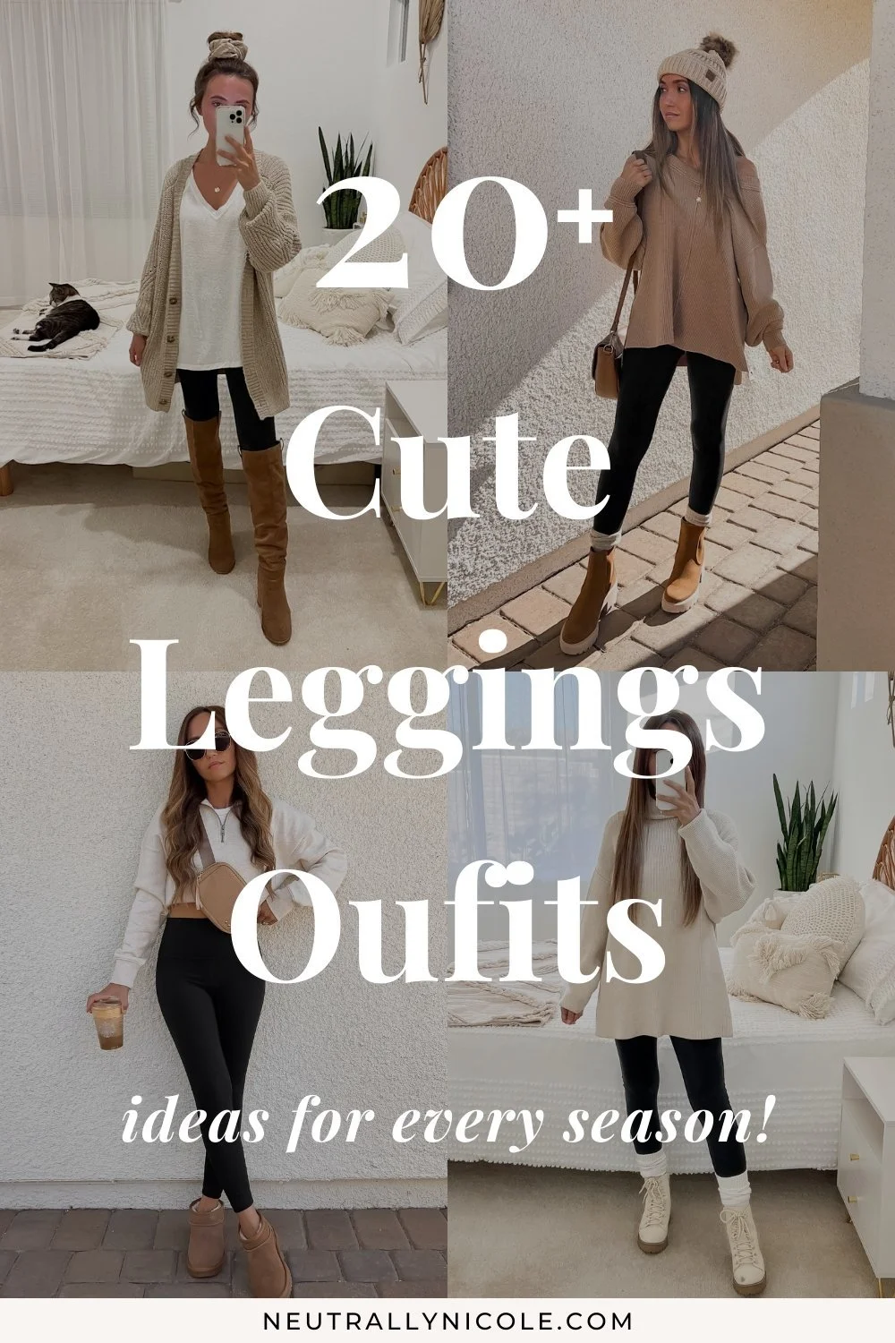 Cute Leggings Outfit Ideas For Every Season