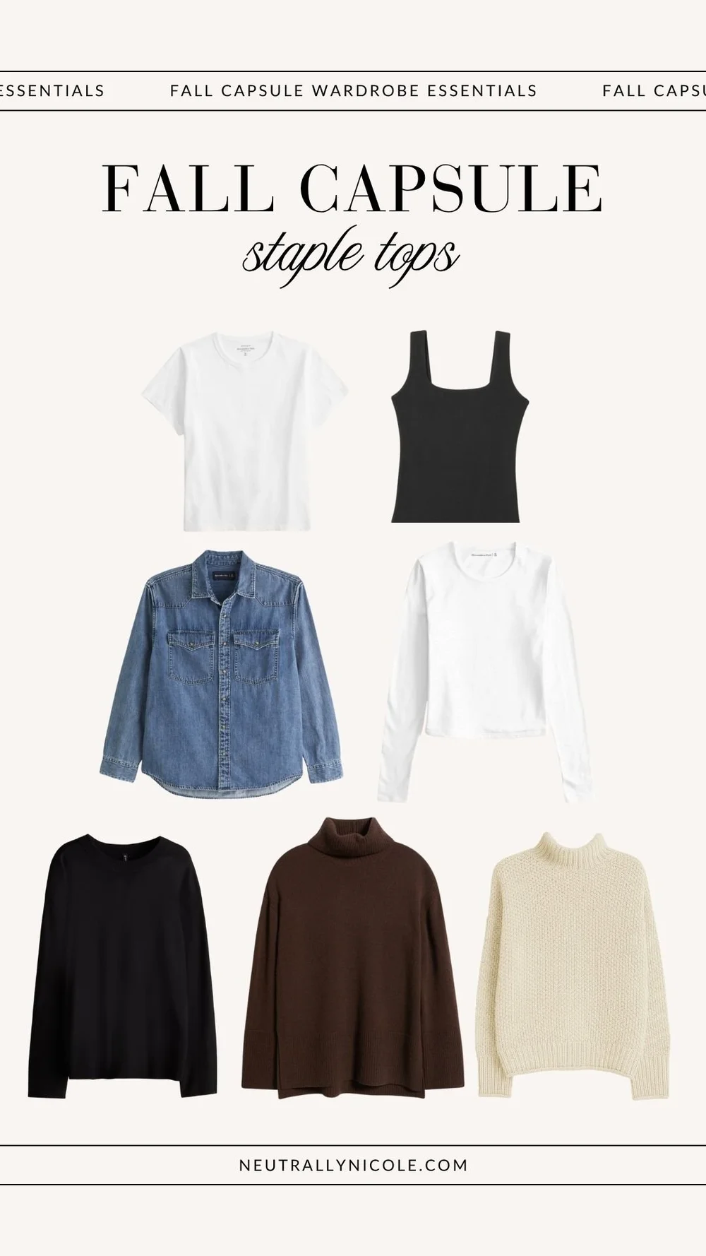 Fall Capsule Wardrobe Essentials You Need in Your Closet