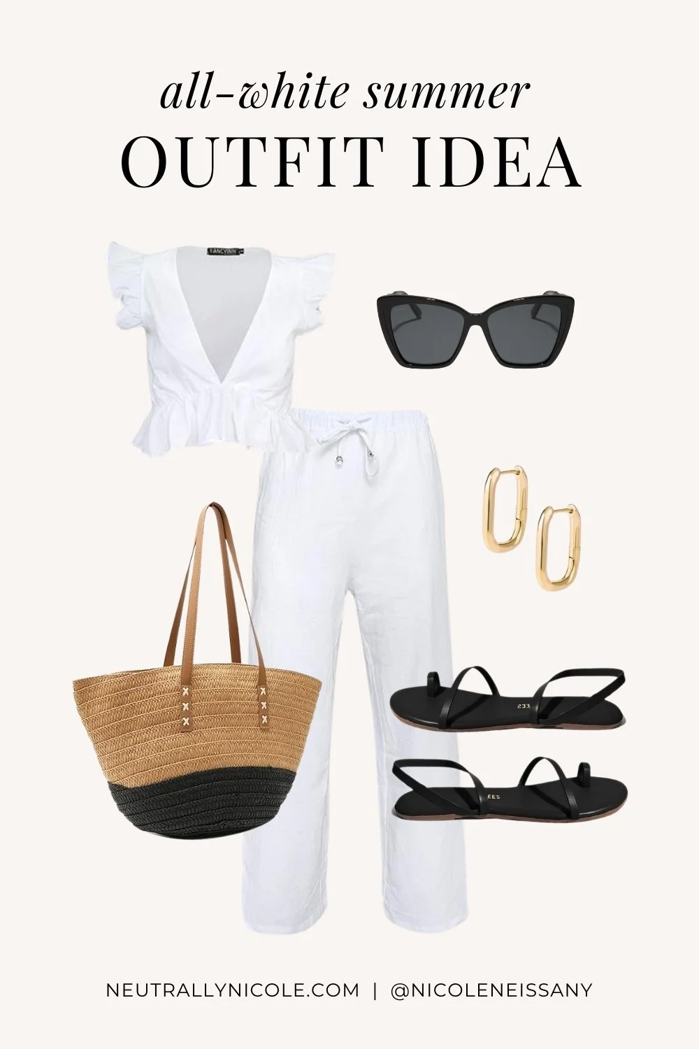 Chic All-White Outfits You’ll Want to Copy This Summer