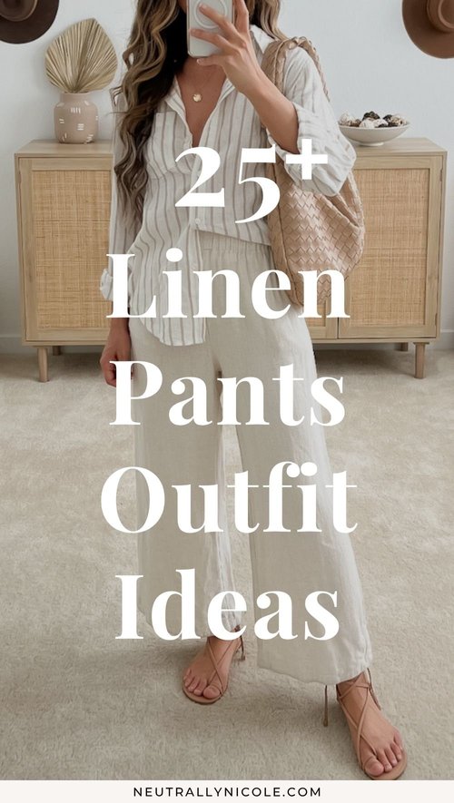 How to Style Linen Pants + Outfit Ideas to Copy this Summer