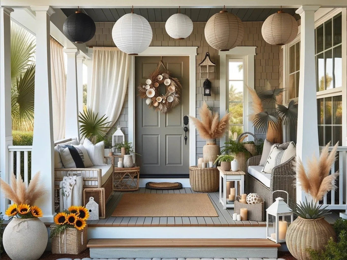 Summer Front Porch Decor Ideas