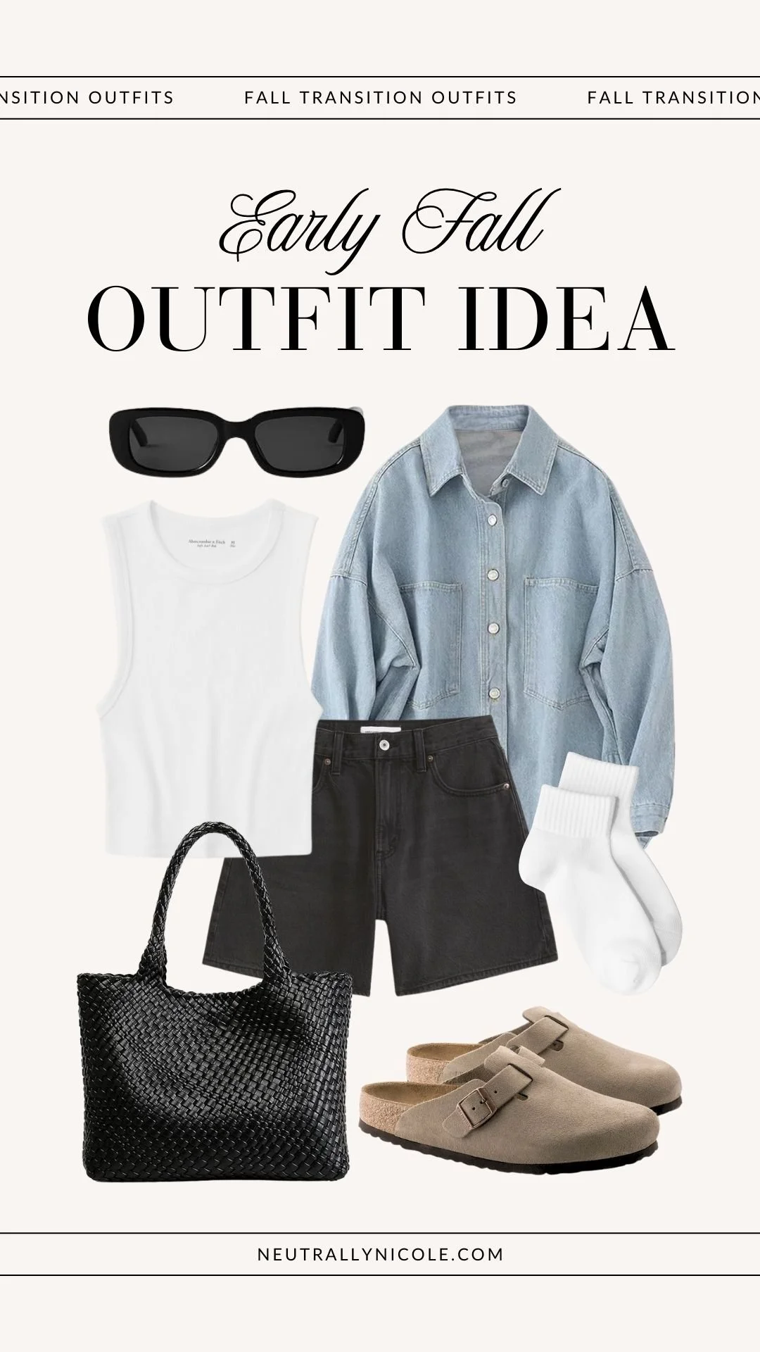 Fall Transition Outfits to Wear When It's Still Hot Out