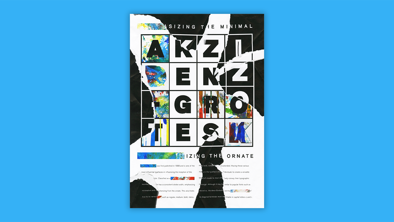 Akzidenz Grotesk Poster
