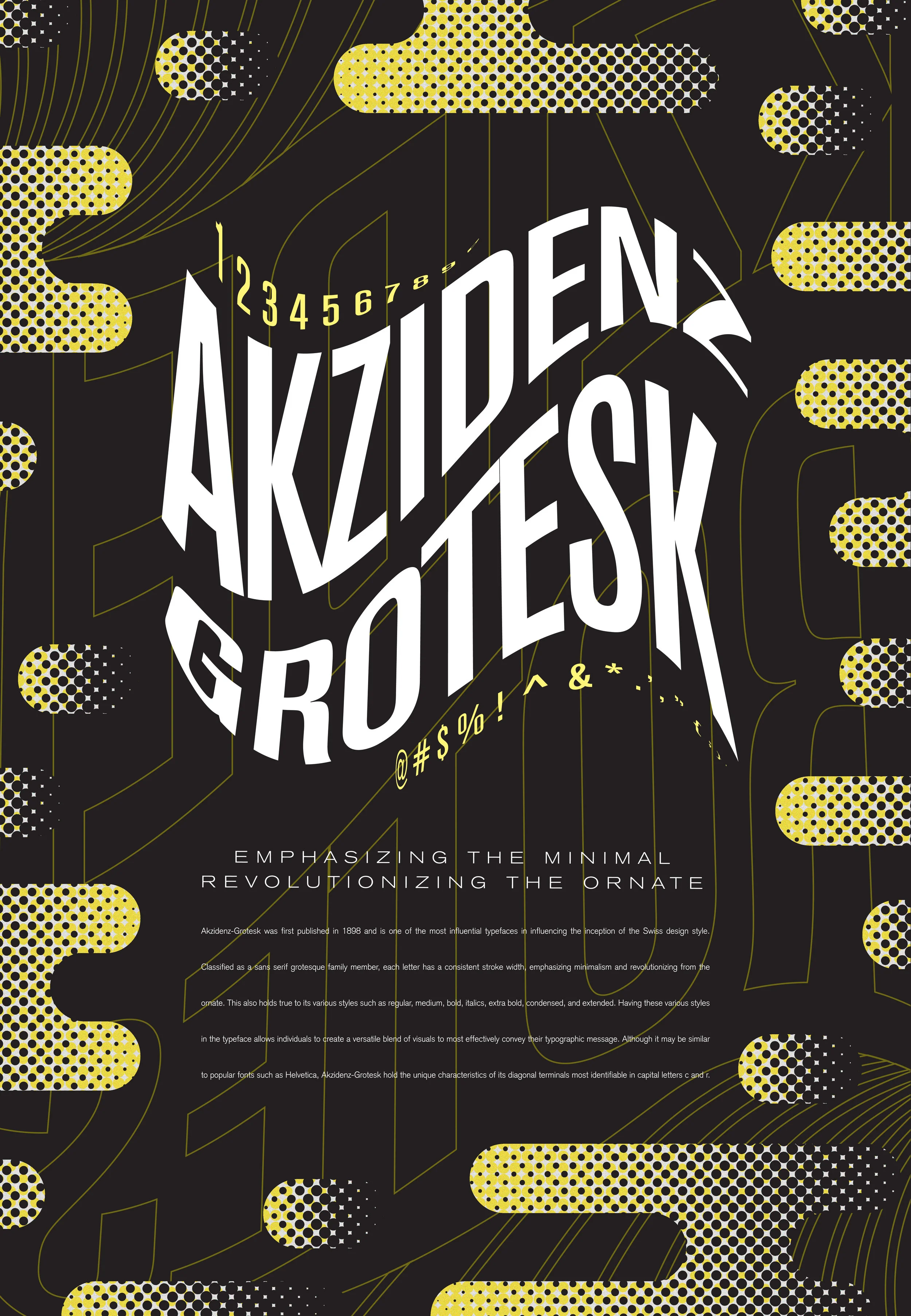 Akzidenz Grotesk Poster