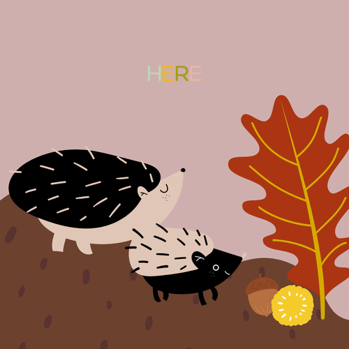 Hedgehogs and Autumn Leaves: Self-Care + Bravery Mindfulness Activity ...