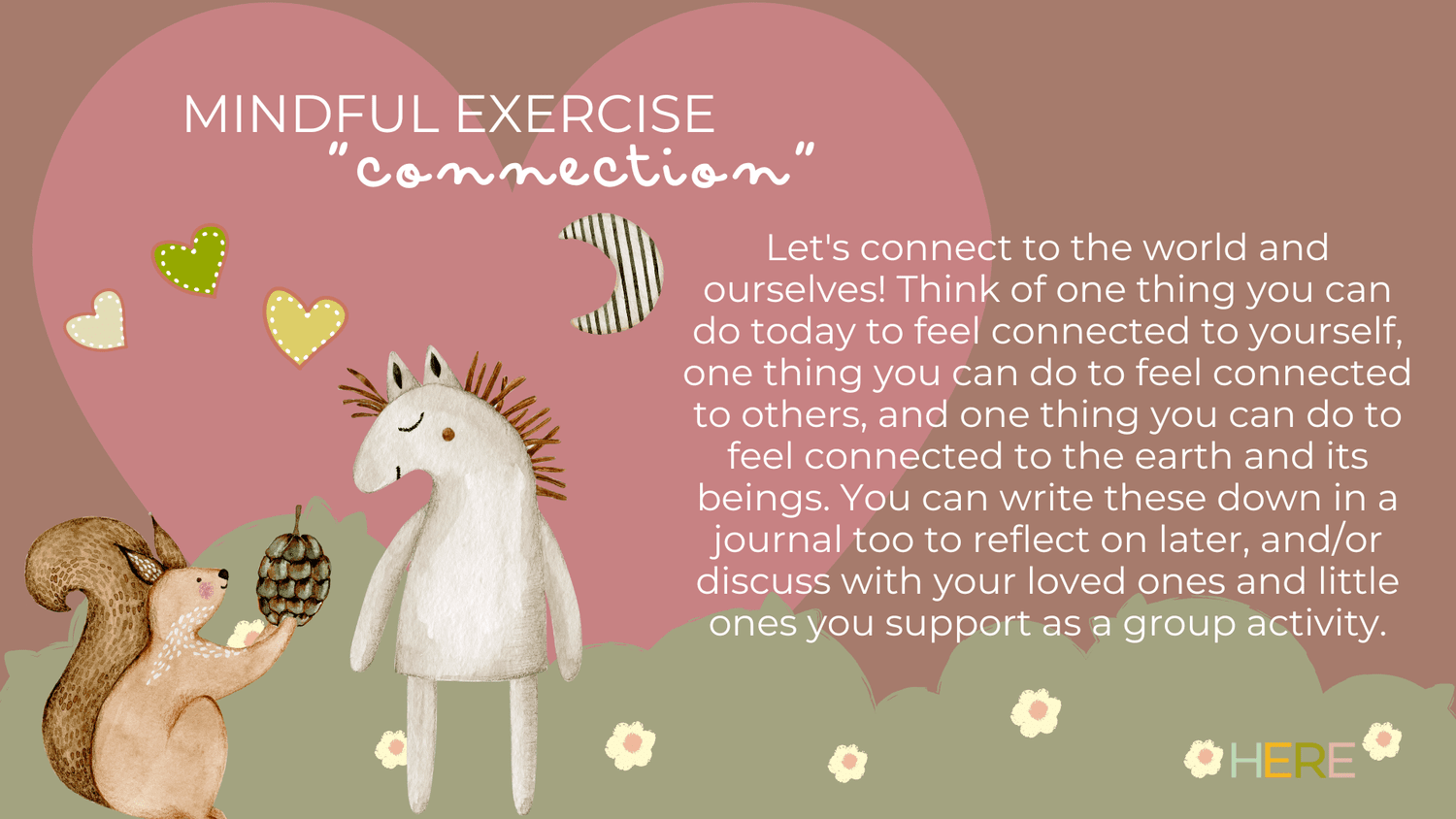 HERE Mindfulness - You Are Not Alone Mindfulness Activities For ...