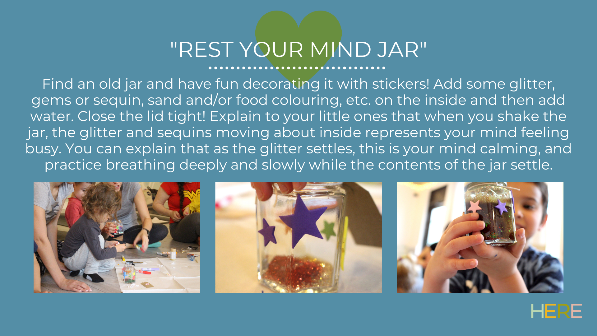 "Rest Your Mind Time" — HERE Mindfulness