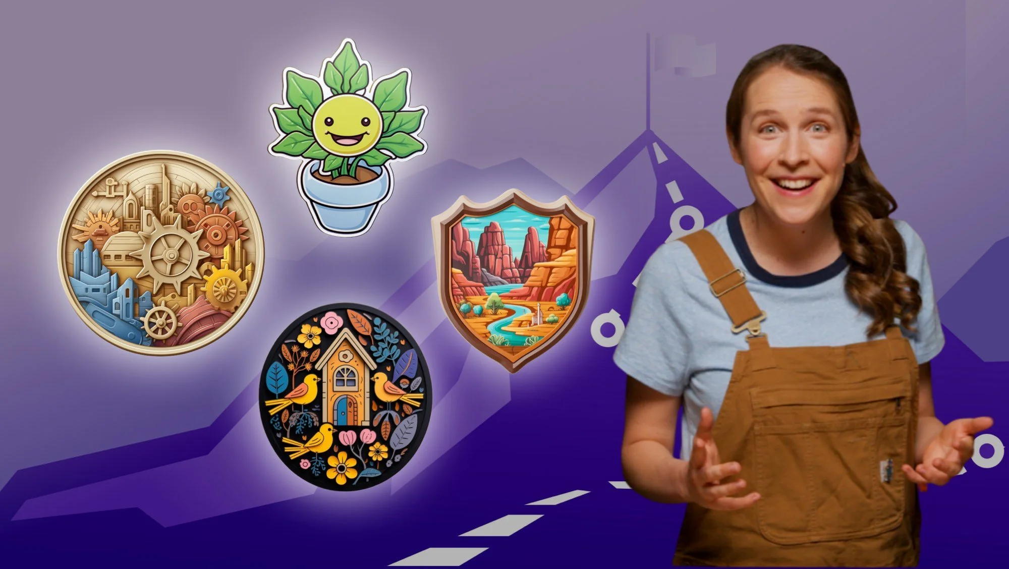 New sticker badges for our science courses are here!