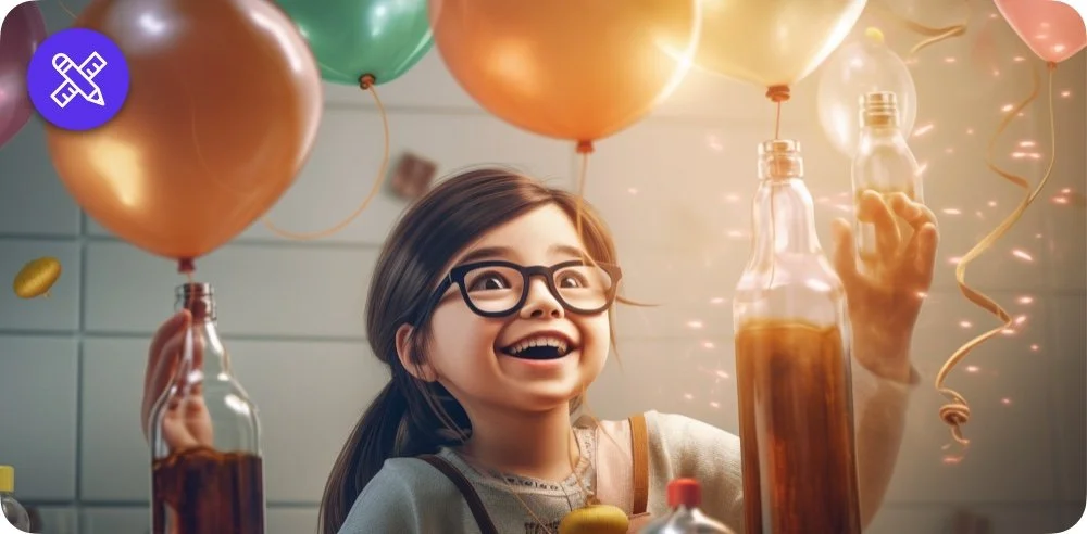 Blow Up a Balloon With Yeast | Free Printables for Fun Science Experiments