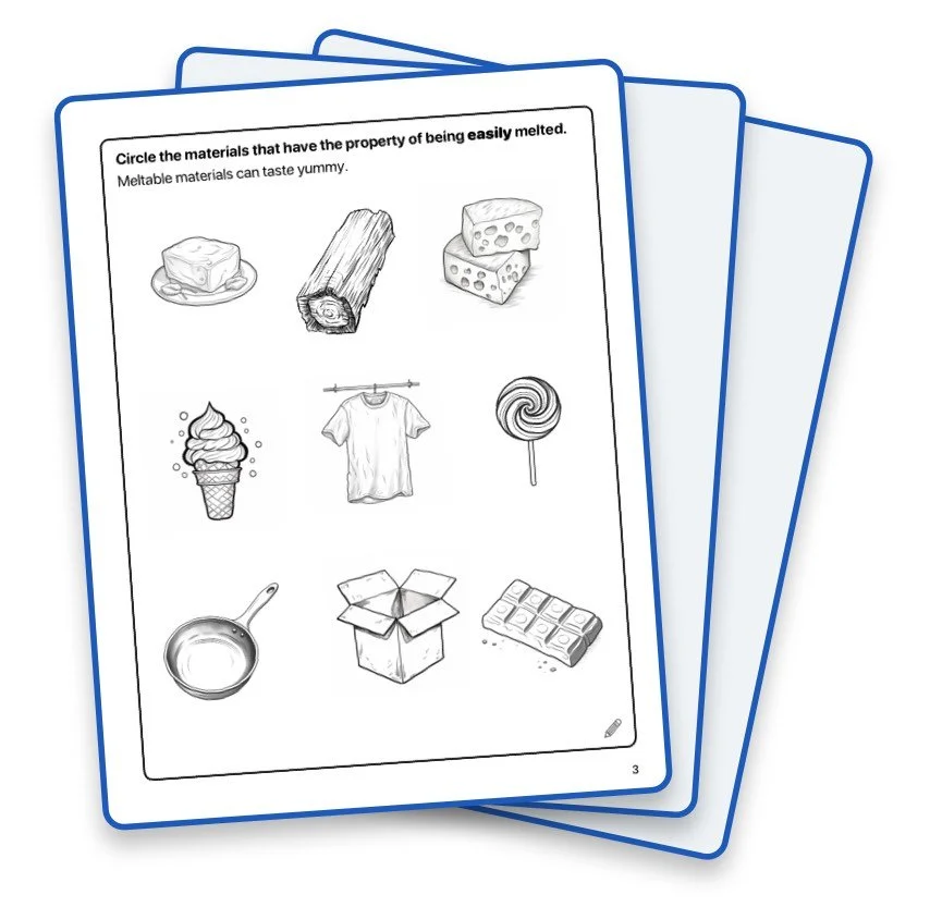 Free 1st-3rd Grade Science Printouts