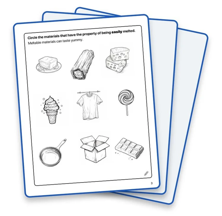 Free 1st-3rd Grade Science Printouts