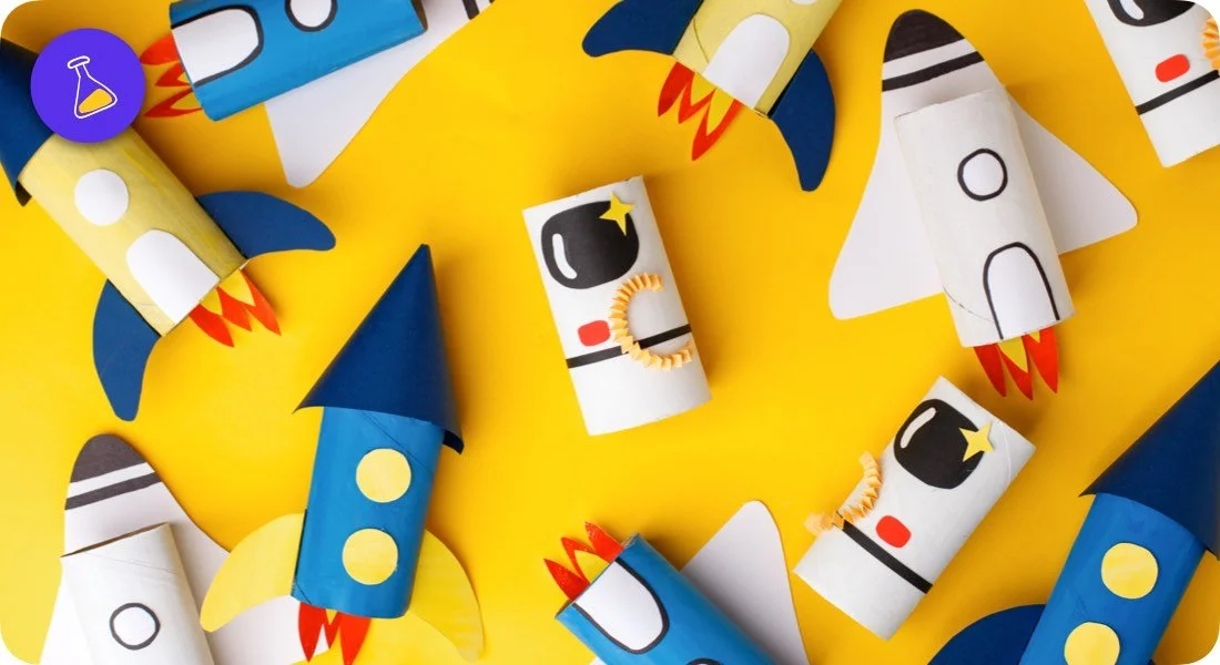 Build Mini Rockets with Alka Seltzer | Free Printables with Instructions