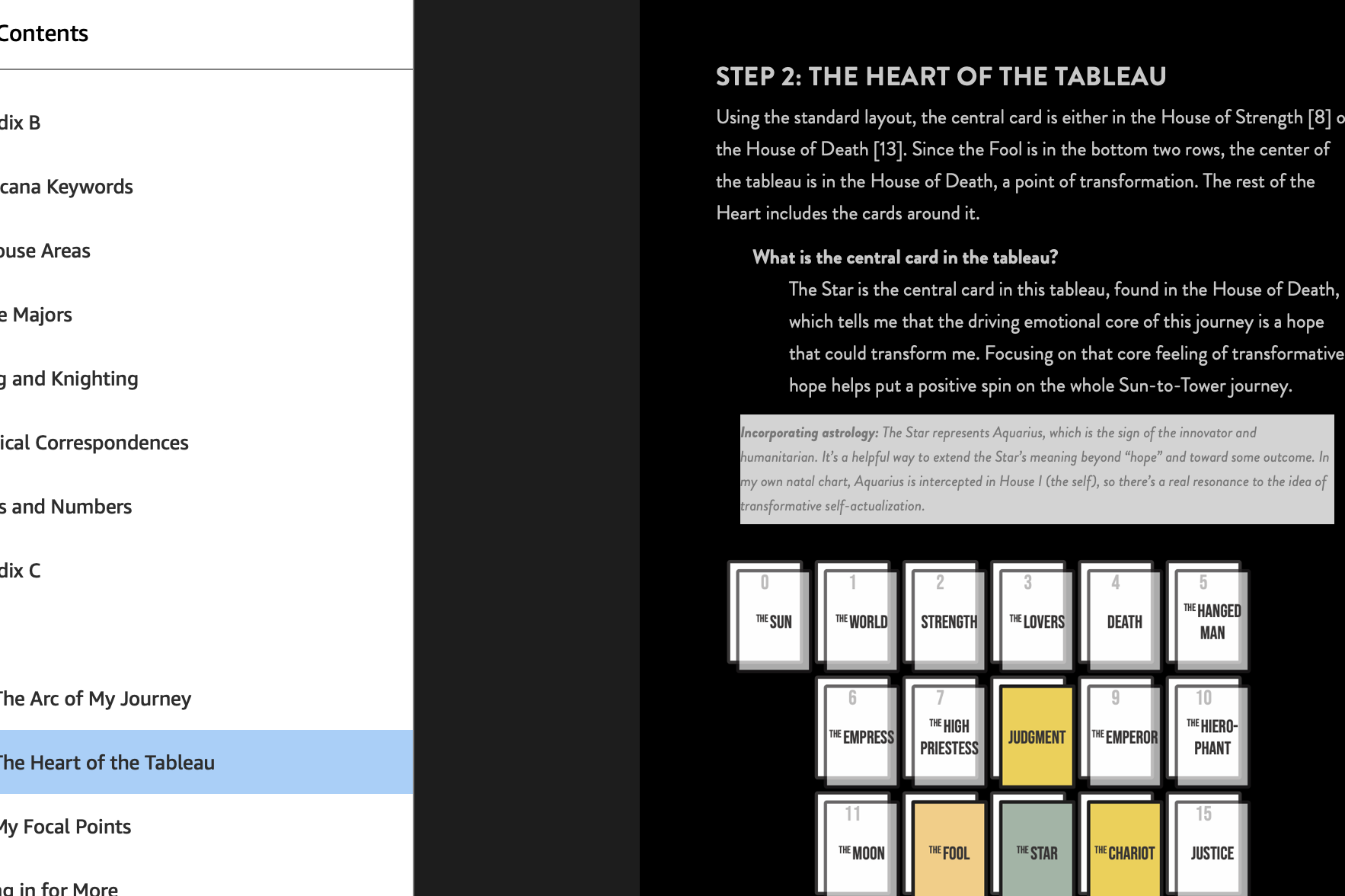 What are these different Tarot Tableau versions? — Hermit's Mirror