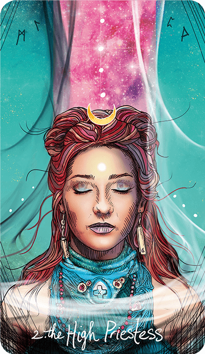 Learning to Read the High Priestess — Hermit's Mirror