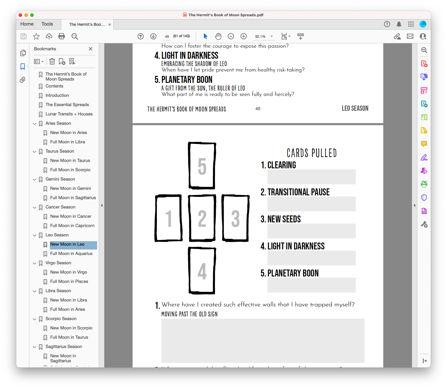 The Truth Speaker-People Pleaser ♎️ Workbook [PDF] — Hermit's Mirror