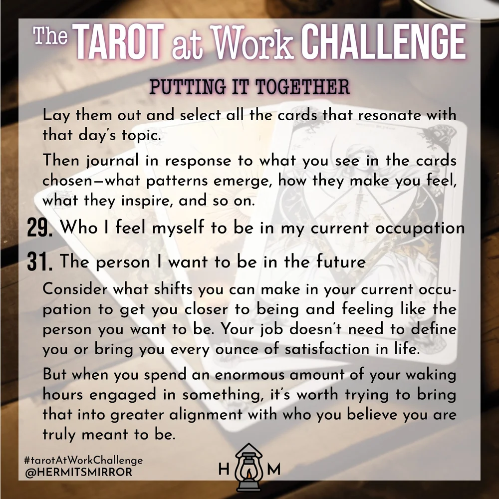Tarot at Work Challenge — Hermit's Mirror