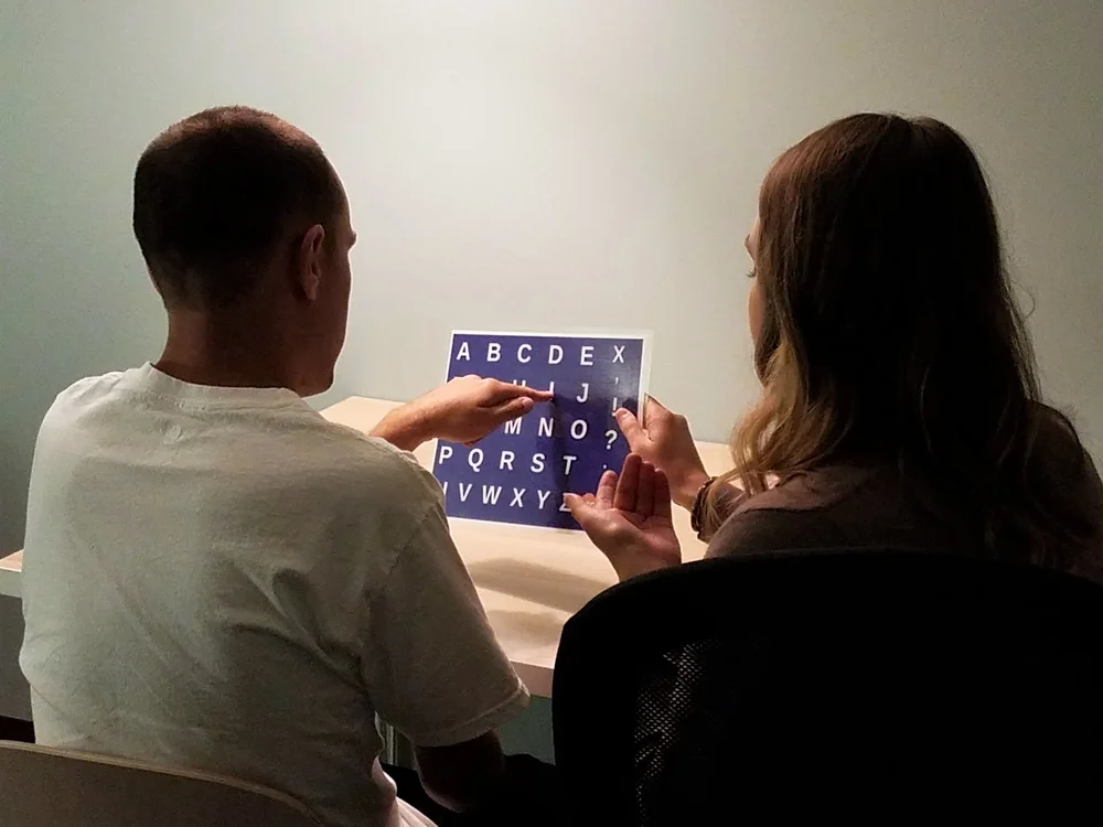 Spelling to Communicate — A.A.L.I.V.E.