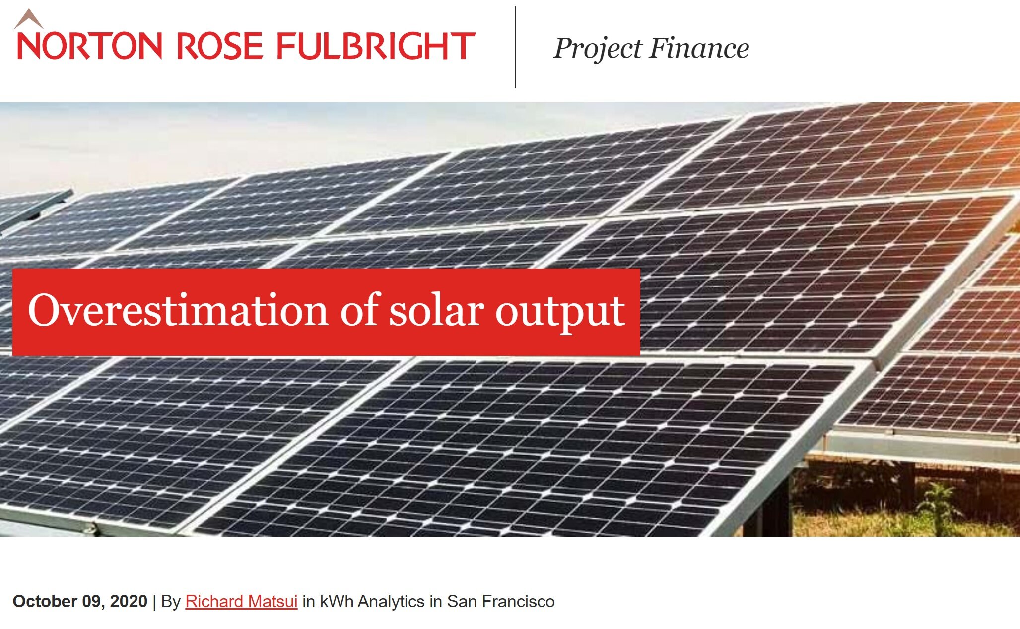 Blog — kWh Analytics