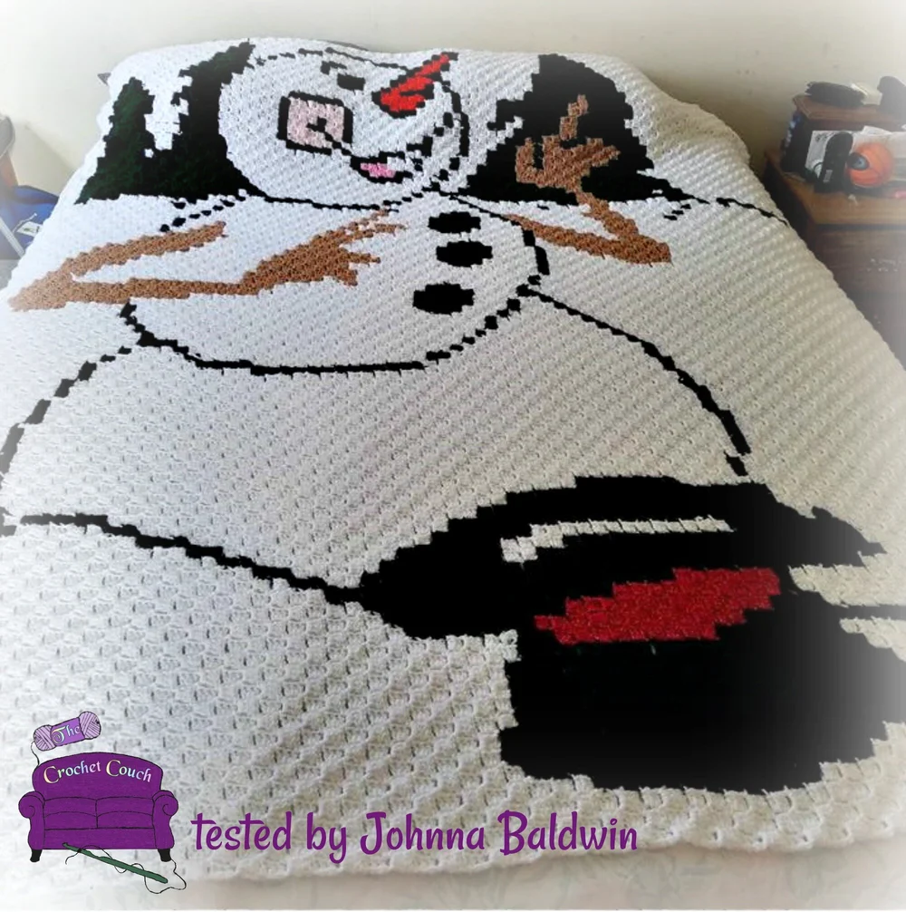 Olaf Crochet Afghan Pattern