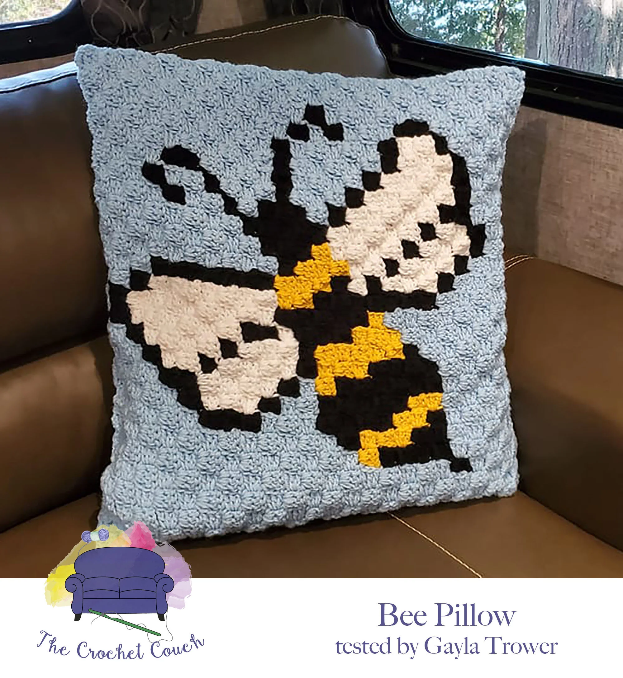 The Crochet Couch - Pillows