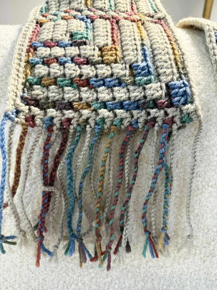 Modern & Cozy: Cornerstone Mosaic Scarf Free Crochet Pattern