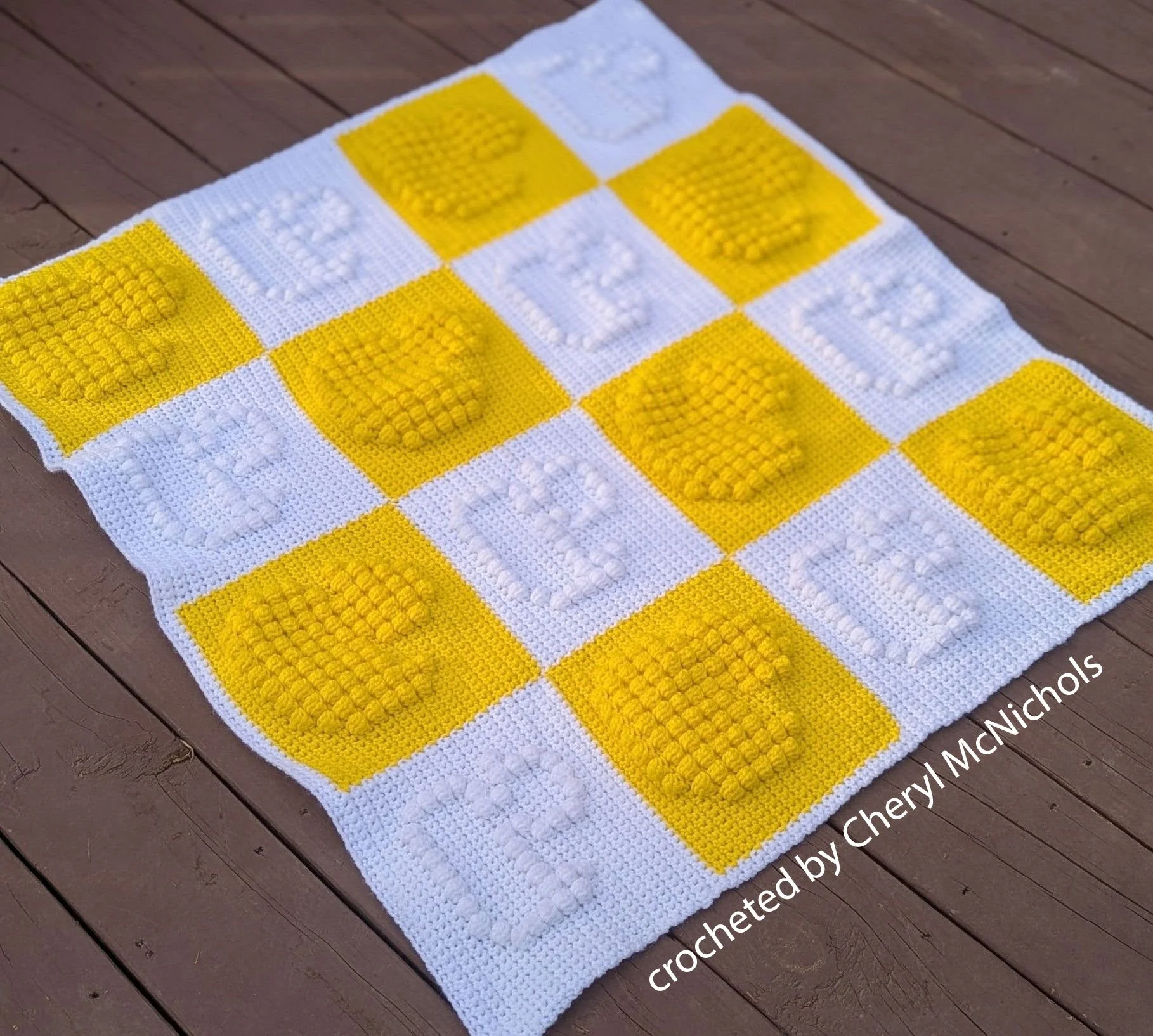 Quack-tastic Crochet: Duck Bobble Squares to Use & Love!