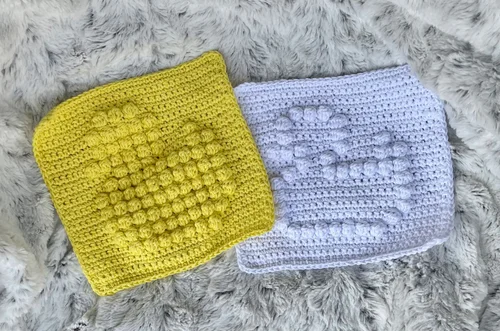 Quack-tastic Crochet: Duck Bobble Squares to Use & Love!