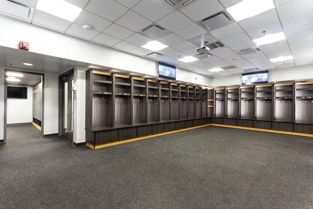 Providence Bruins Locker Room — Site Specific