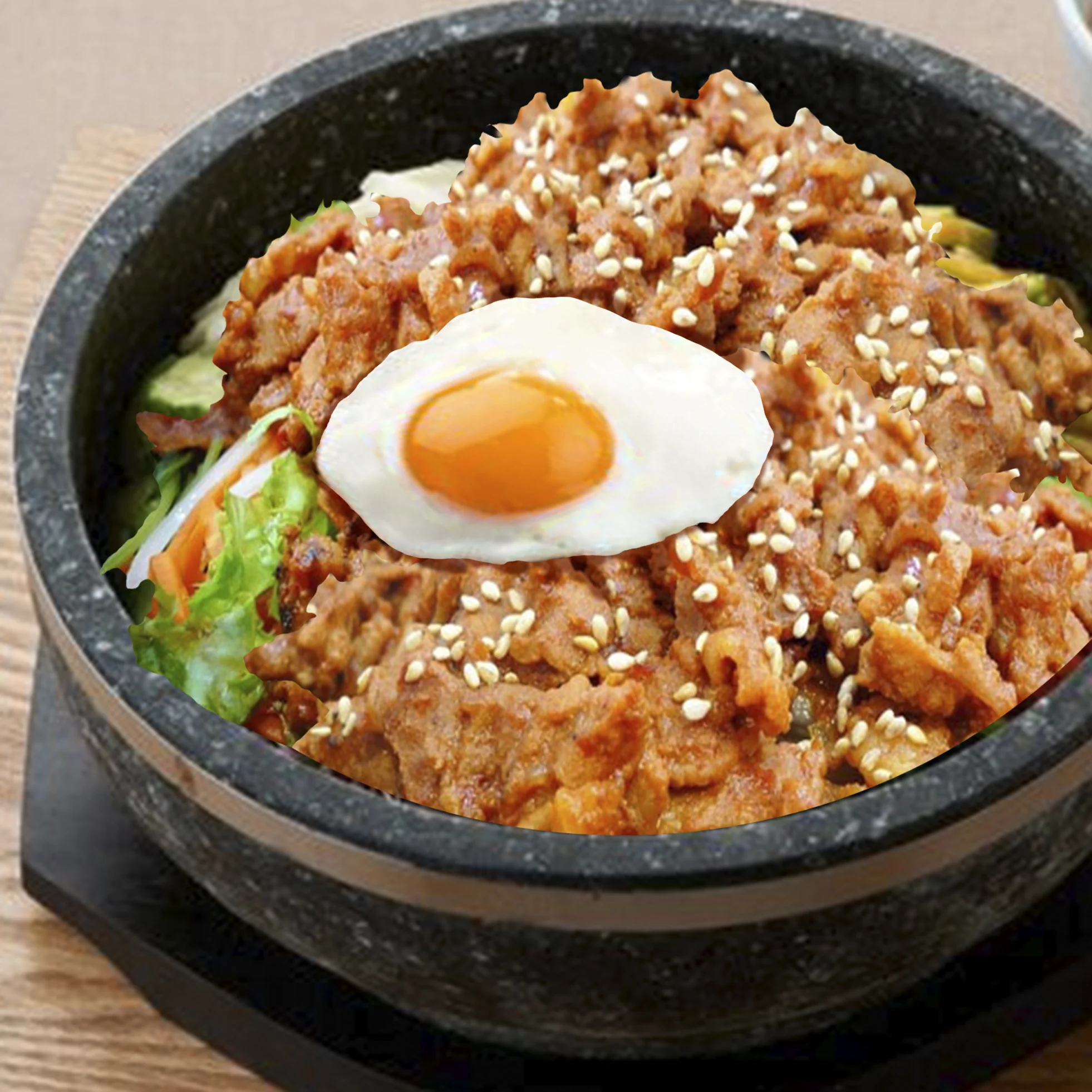Kimchi Dolsot Bibimbap