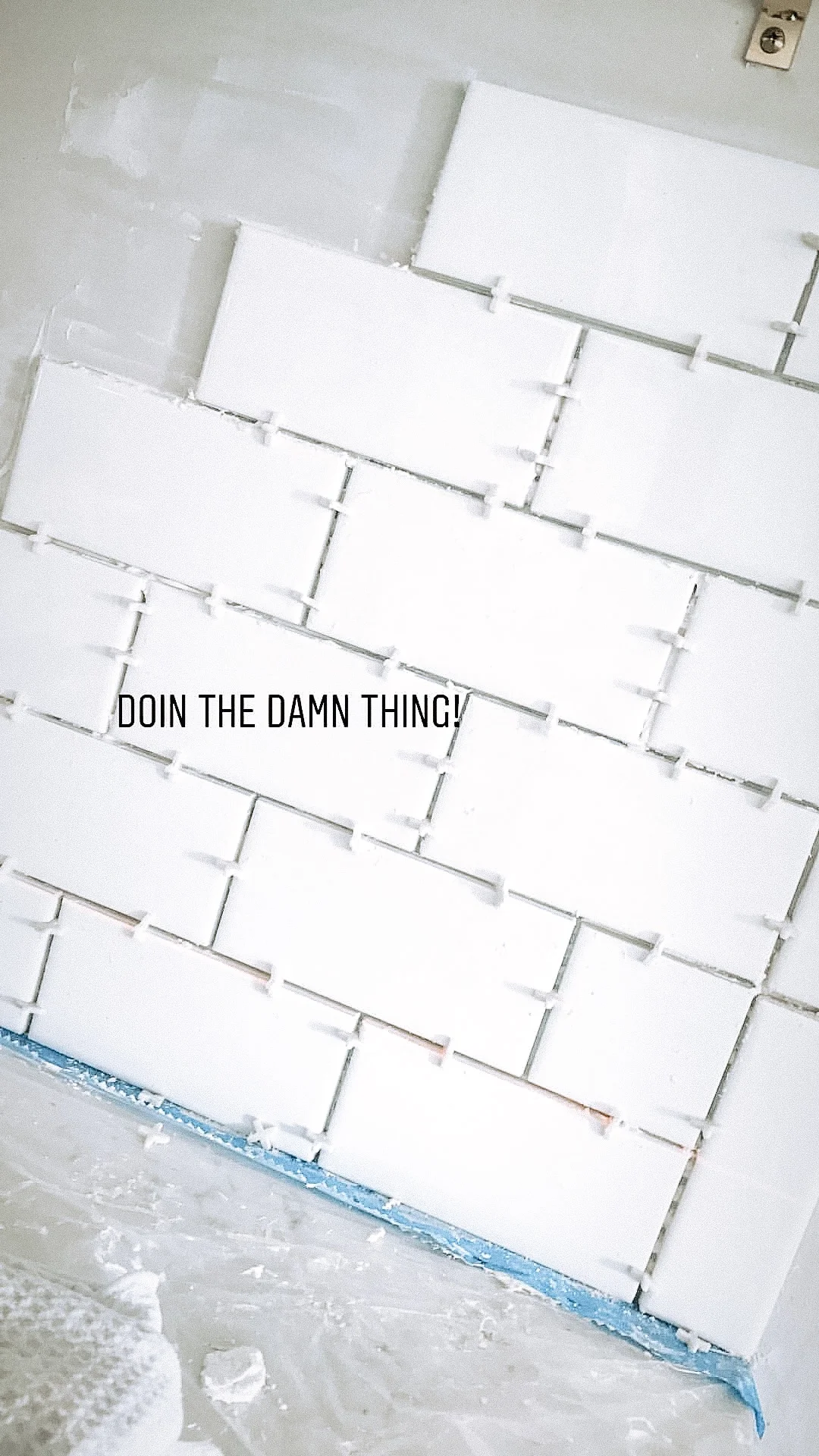 DIY: SUBWAY TILE BACKSPLASH — Staged by ana egger