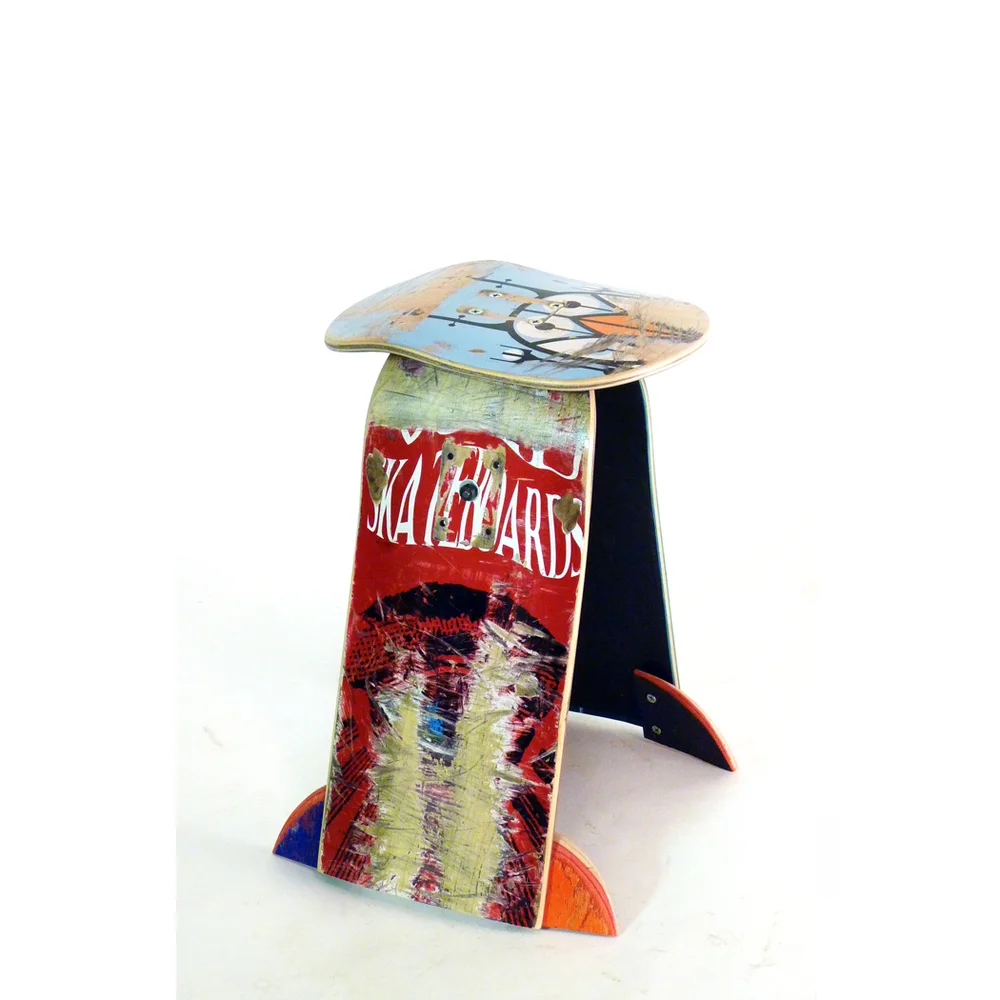 Recycled Skateboard Furniture — Skate Or Design - Recycled Skateboard ...