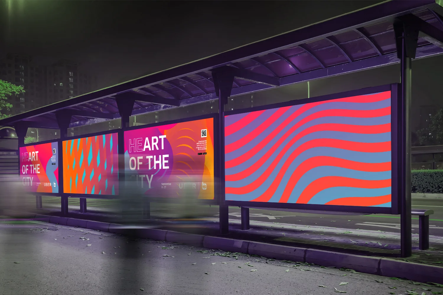 Uber 'HeART of the City' — 40/40 Creative®