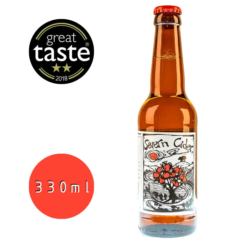 330ml DRY SPARKLING CIDER ABV 5.4% — Severn Cider