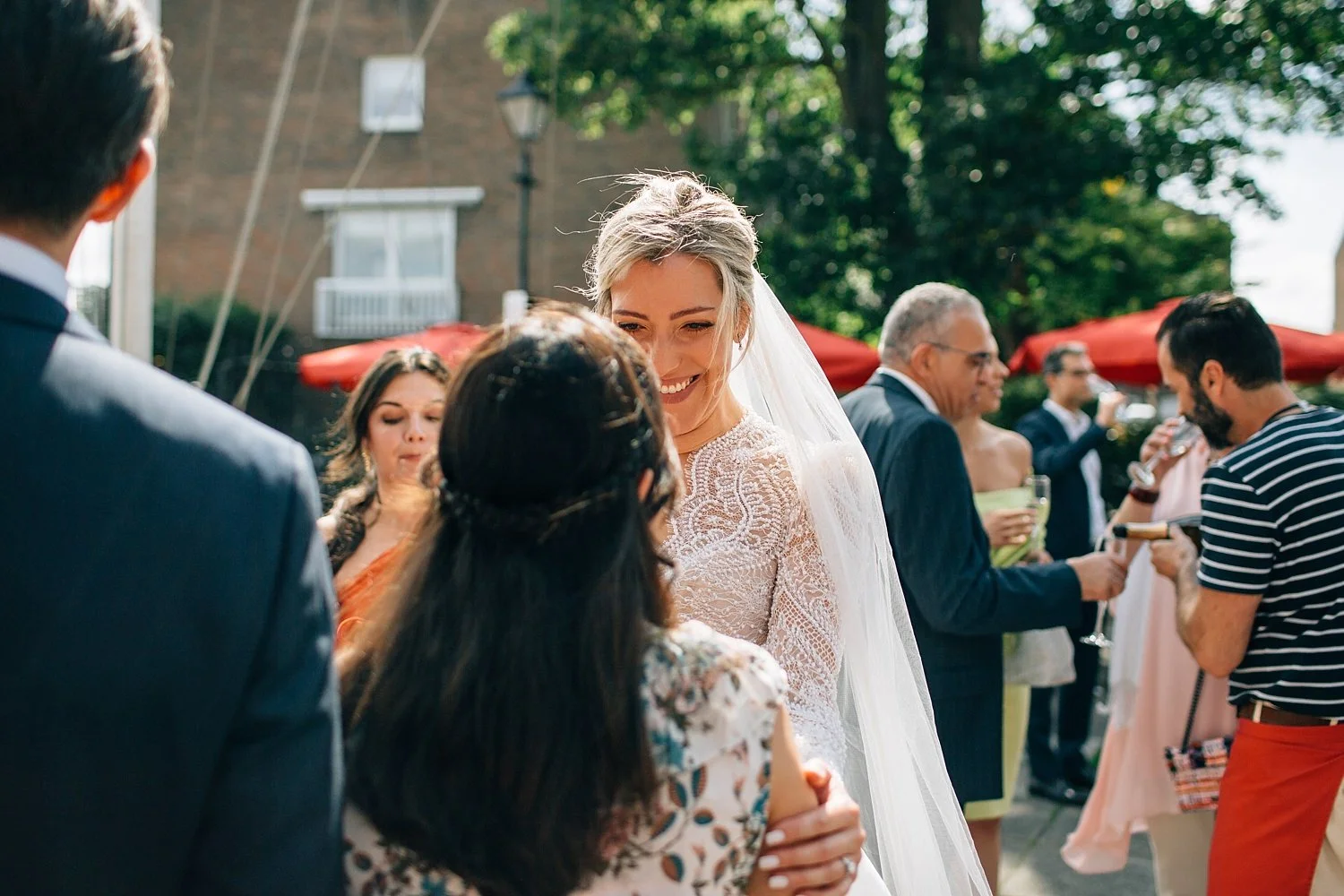 Joyful Summer Wedding Photography at Linden House Riverside | London ...