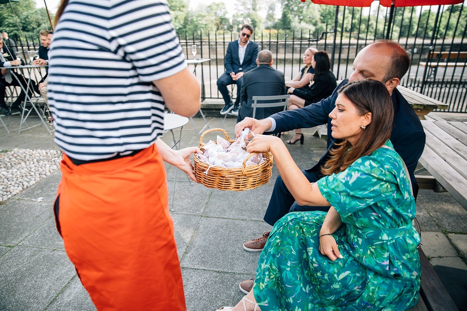 Joyful Summer Wedding Photography at Linden House Riverside | London ...